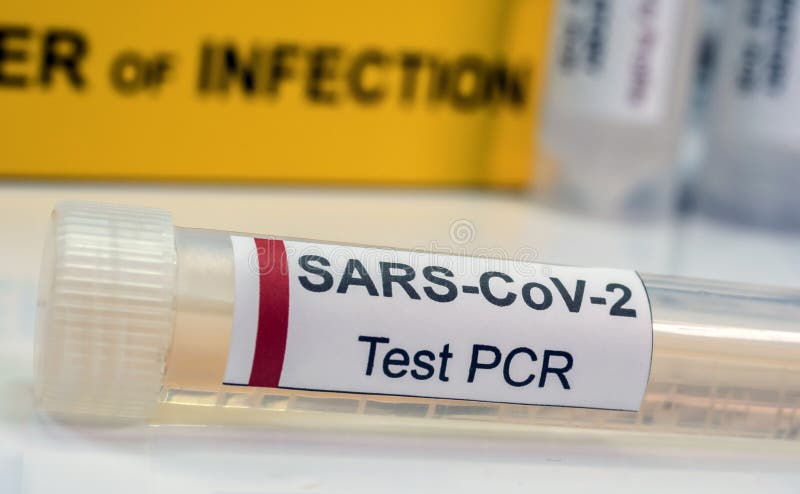 Vial Pcr of SarsCov2 Coronavirus Stock Image - Image of injection ...