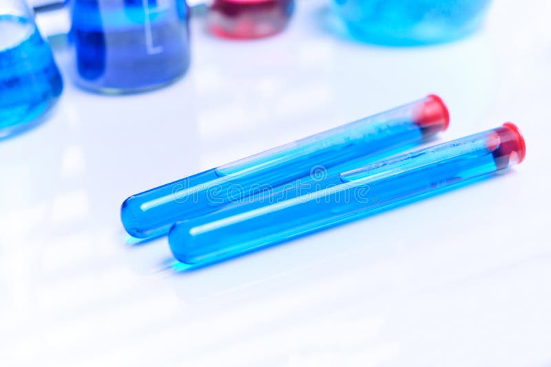 Chemical Blue Color for Textile Dye Stock Image - Image of science ...