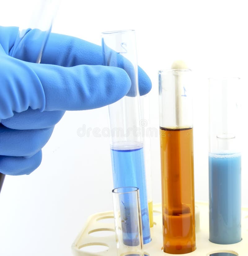 Vial with chemical stock photo. Image of liquid, test - 13864312