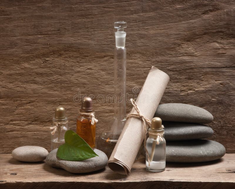 Vials of Perfume Oils in Fragrance Lab Stock Image - Image of enjoyment ...