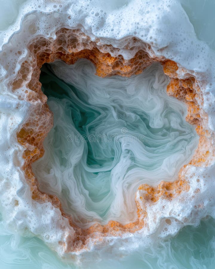 Vibrant Abstract Agate Geode Texture Stock Illustration - Illustration ...