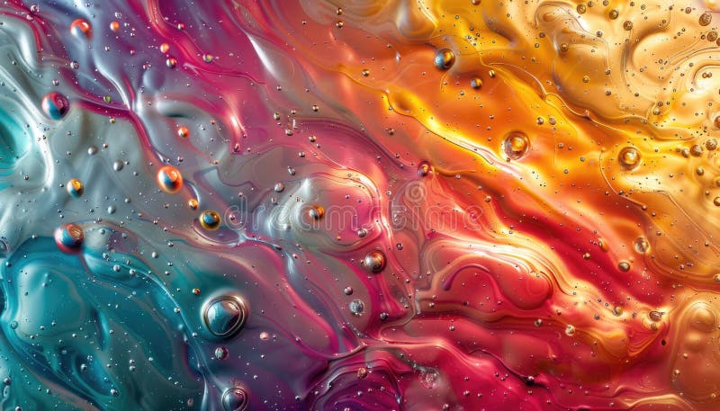 Vibrant Abstract Art with Colorful Liquid Patterns is Mesmerizing ...