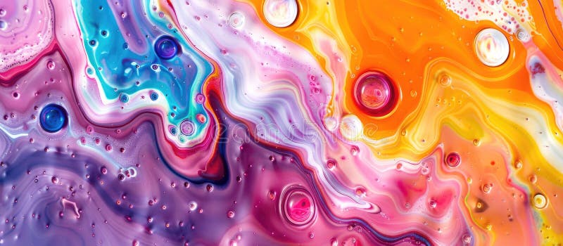 Vibrant Abstract Art with Colorful Liquid Patterns is Mesmerizing ...