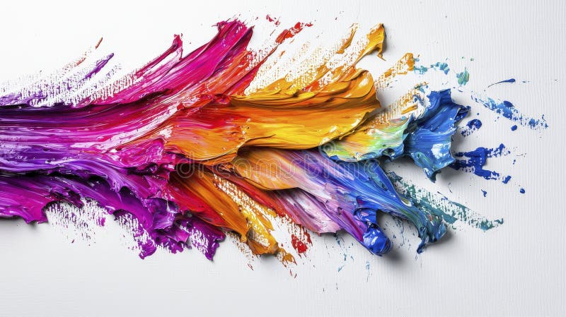 Vibrant Abstract Art Creation Studio Digital Artwork Creative Space ...