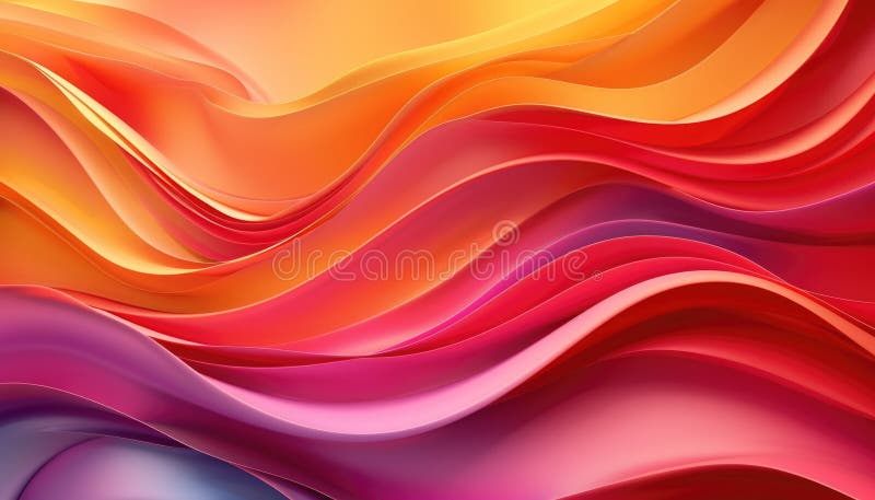 Vibrant Abstract Art with Energy, Fluidity, and Colorful Blend for an ...
