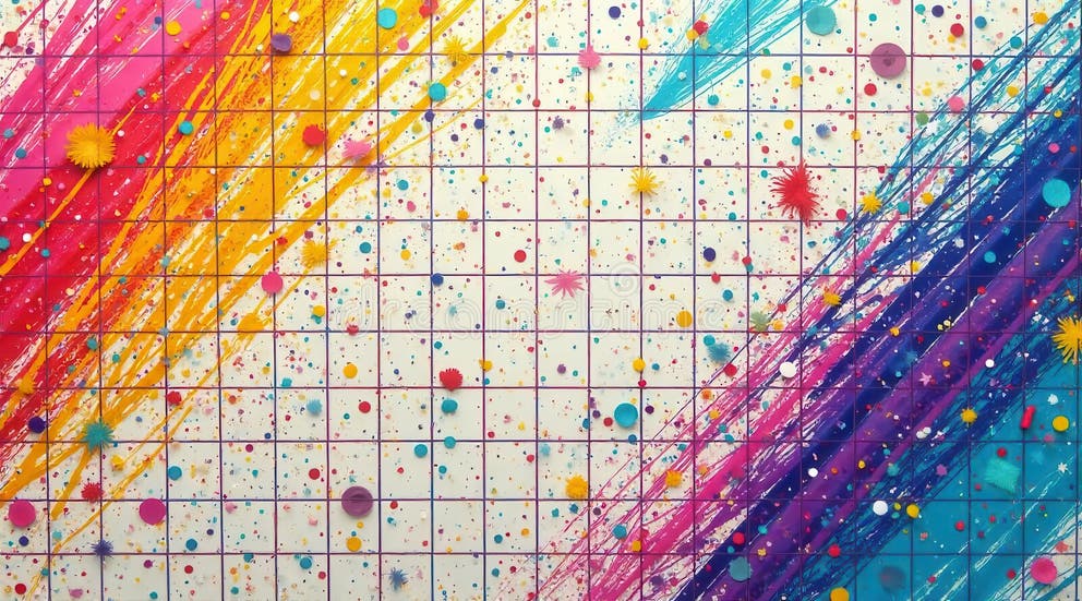 Abstract Colorful Splatter Pattern Stock Illustrations – 85,985 ...