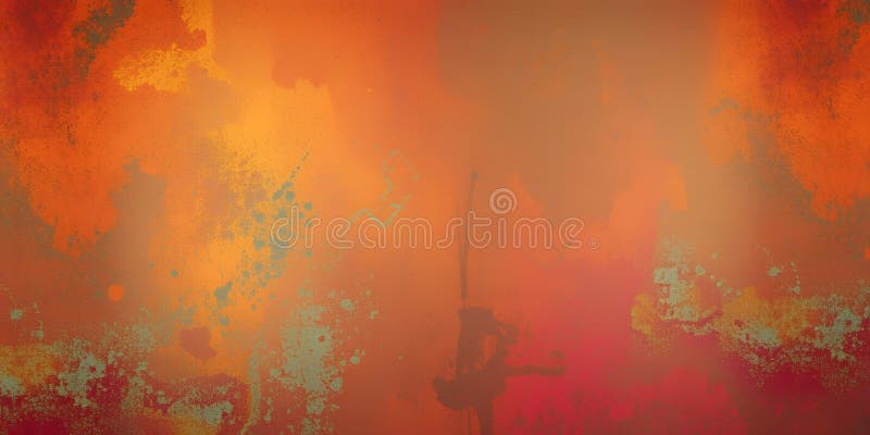 Vibrant Abstract Artwork Blending Warm Colors in a Stunning Artistic ...