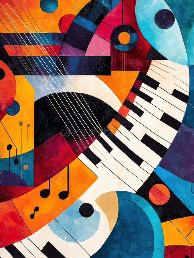 This Vibrant Abstract Artwork Captures the Essence of Sound Waves ...