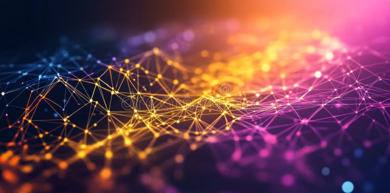 Vibrant Abstract Backdrop Featuring Geometric Patterns and Subtle ...