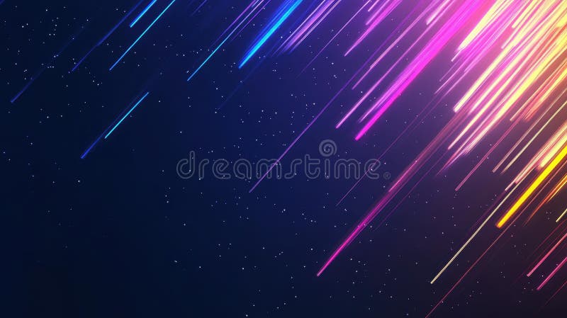 Vibrant Abstract Backdrop with Luminous Lines, Merging Modern Textures ...