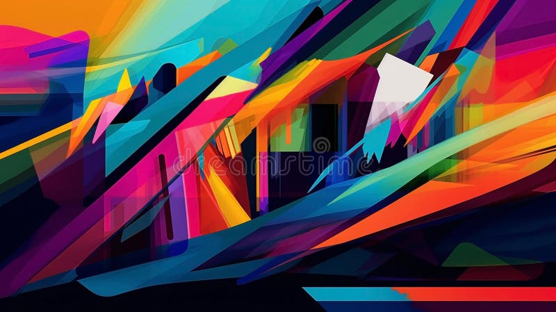 Background of a Vibrant Green Abstract Background with a Striking ...