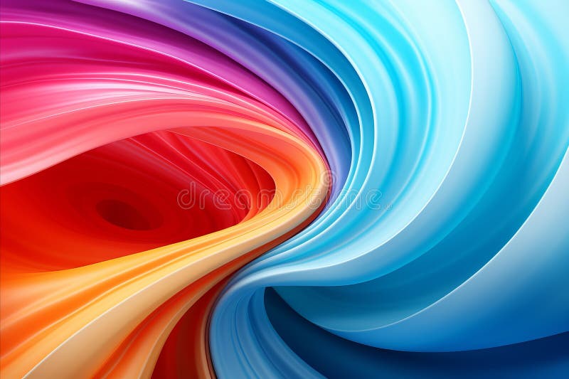 Vibrant Abstract Background. Dynamic Shapes and Bold Colors for Modern ...