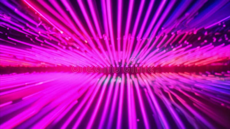 Abstract Neon Lights stock video. Video of digital, stripes - 347230291
