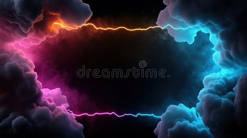 Vibrant Abstract Background Featuring Colorful Clouds and Stunning ...
