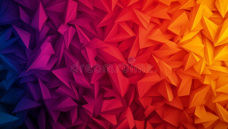 Vibrant Abstract Background Featuring Gradient of Colors Transitioning ...