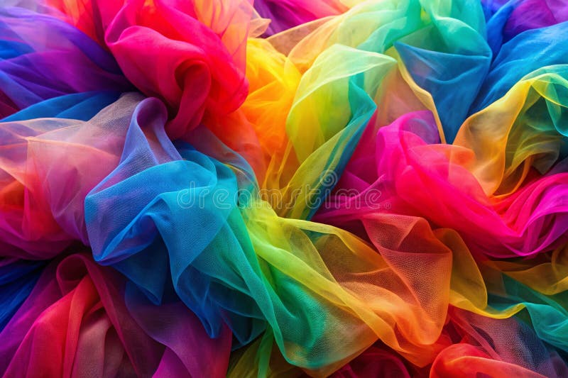 Vibrant Abstract Background Featuring a Painterly Texture of Colorful ...