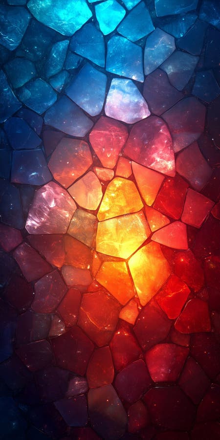 Abstract Blue Glass Shard Background Modern Geometric Design Texture ...