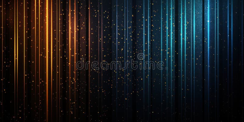 Vibrant Abstract Background with Glowing Vertical Lines and Sparkling Stars Stock Illustration ...