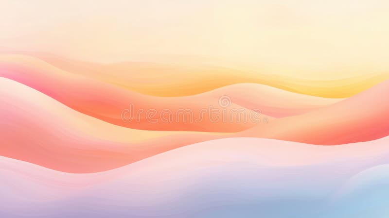 A Vibrant Abstract Background with a Gradient of Pastel Colors. Stock ...