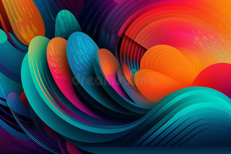 Vibrant Abstract Background. an Abstract Background Illustration ... Vibrant Abstract Background. an Abstract Background Illustration ...
