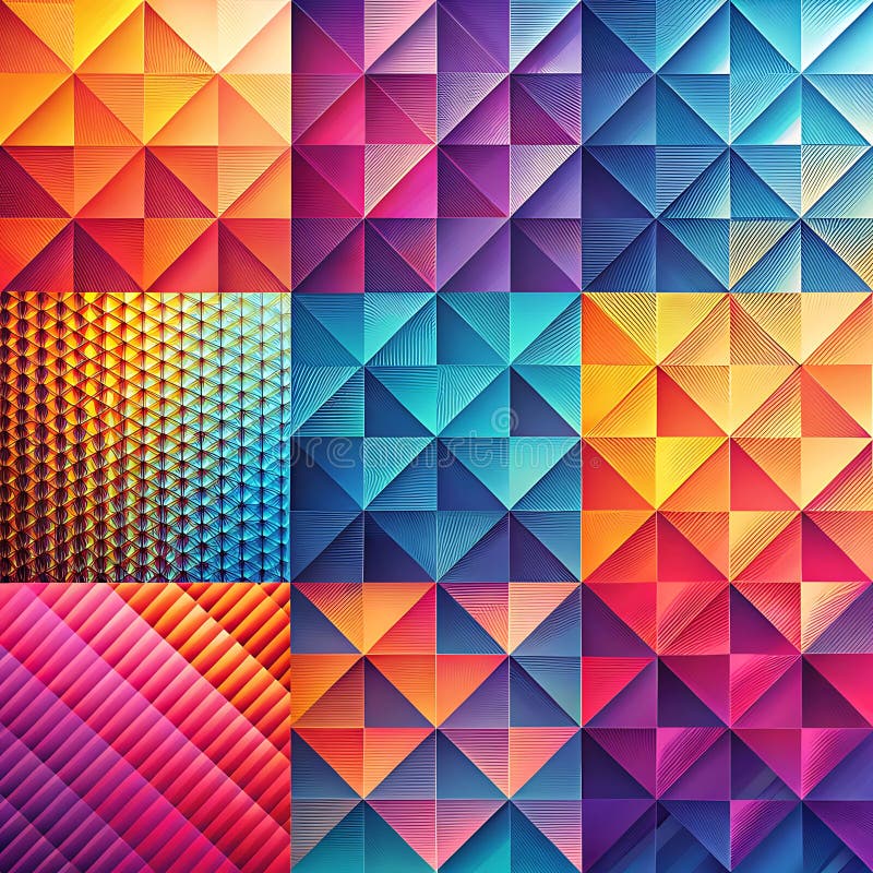 Abstract Backgrounds with Geometric Shapes, Gradients, and Textured ...