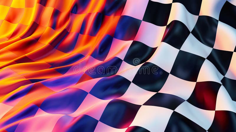 Vibrant Abstract Checkerboard Background Stock Image - Image of color ...