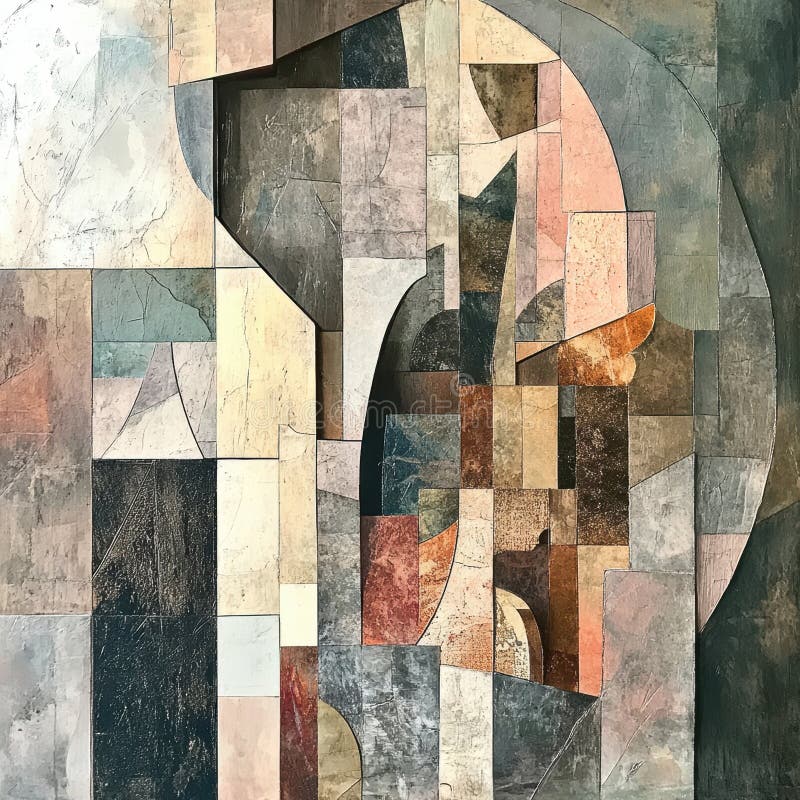 Abstract Collage Art stock illustration. Illustration of mixed - 333904851