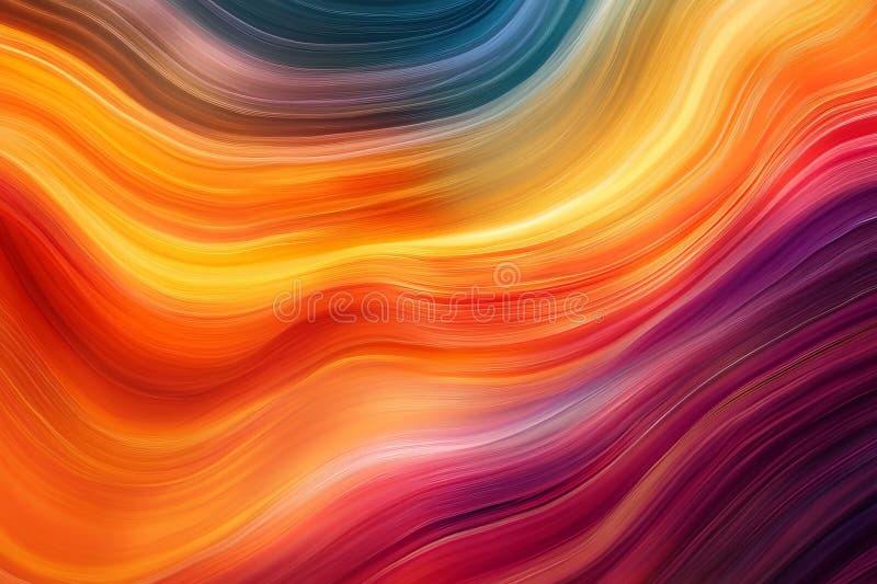 Vibrant Abstract Colorful Swirl Pattern with Dynamic Flowing Lines ...