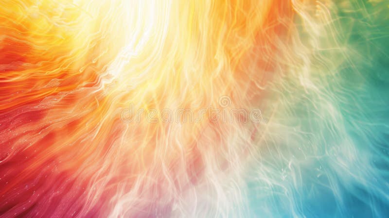 Vibrant Abstract Colorful Waves Background Art with Captivating Visual ...