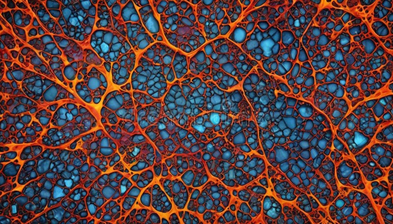 Vibrant Abstract Complementary Colors Background Stock Illustration ...