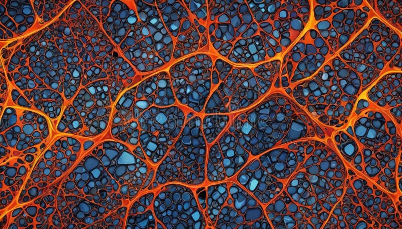 Vibrant Abstract Complementary Colors Background Stock Illustration ...