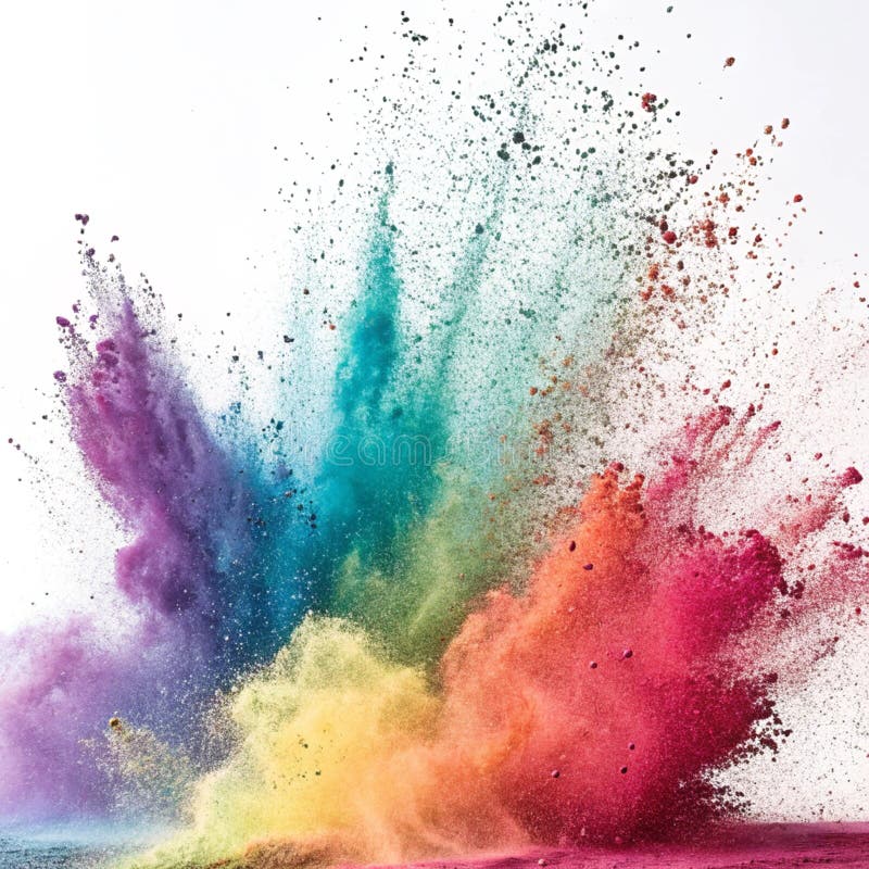 Abstract Powder Splatted Background Stock Illustration - Illustration ...