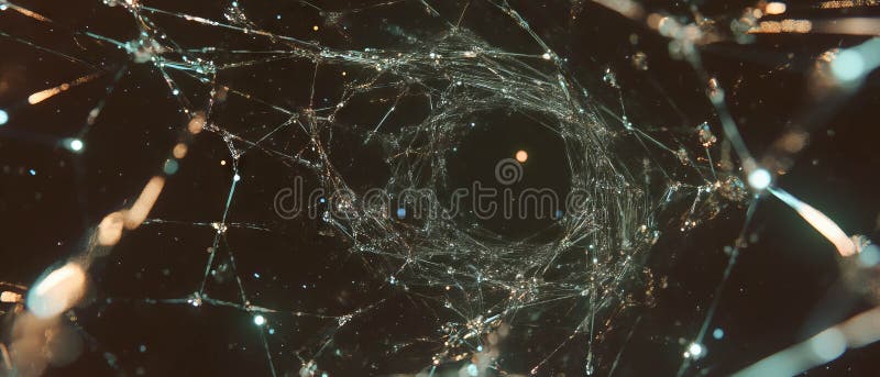 Vibrant Abstract Design of Interconnected 3D Cubes and Networks with a ...