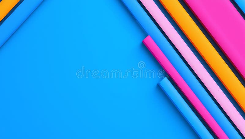 A Vibrant Abstract Digital Background Featuring Layered Geometric ...