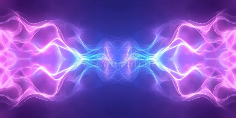 Vibrant Abstract Digital Soundwave Pattern with Glowing Light Effects ...