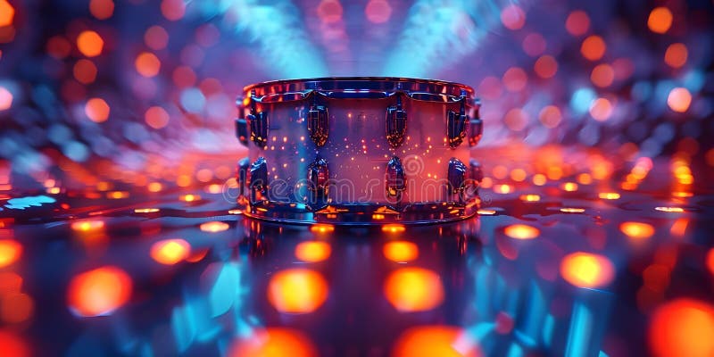 Vibrant Abstract Drum Fusion Performance with Glitchy Synths and Bold ...