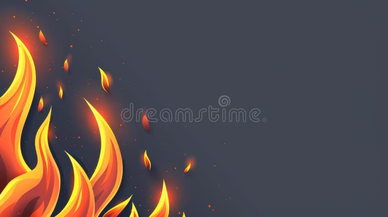 A Vibrant Abstract Flame Gradient Background Showcasing a Textured ...