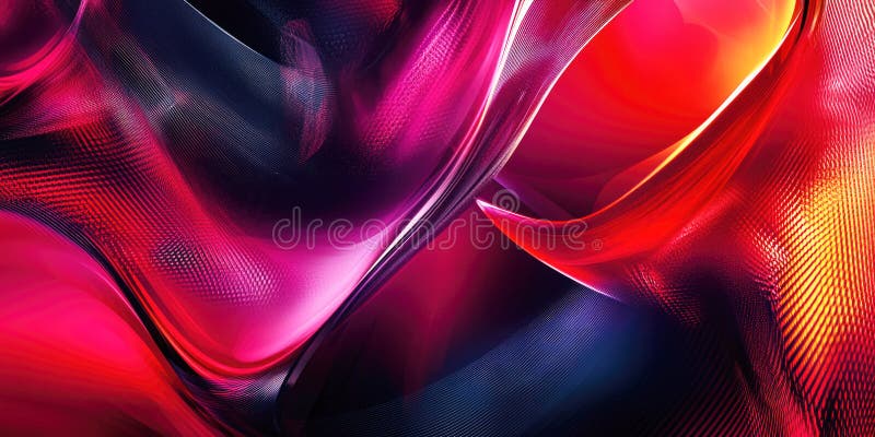 Vibrant Abstract Fluid Background with Bold Color Gradients and Dynamic ...