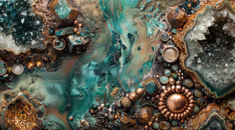 Geode Formation Stock Illustrations – 685 Geode Formation Stock ...