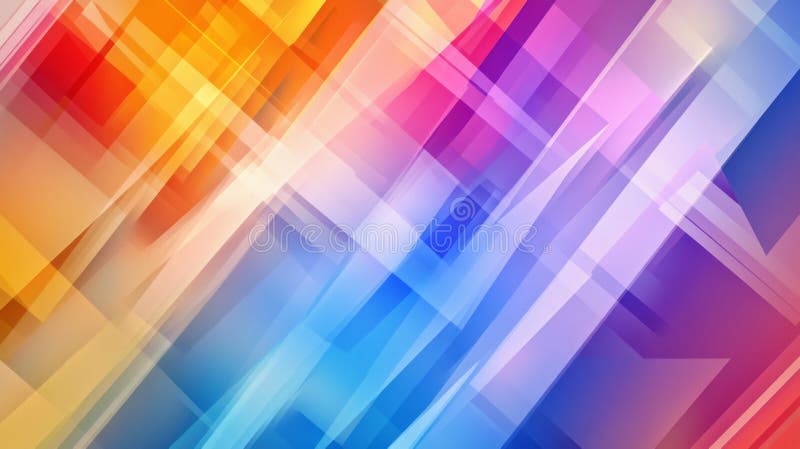 Vibrant Abstract Geometric Background with Dynamic Color Overlay Stock ...