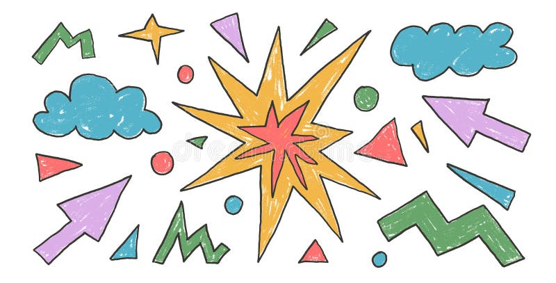 Triangles Doodle Shapes Stock Illustrations – 5,142 Triangles Doodle ...