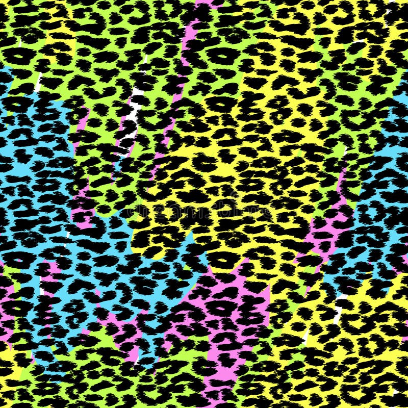 A Vibrant, Abstract Geometric Pattern in Memphis Style Featuring Bold ...