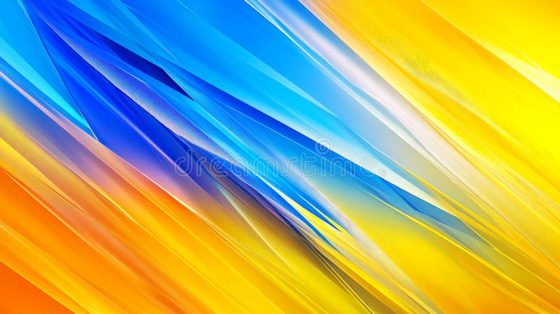 A Vibrant Abstract Gradient Background Blending from Electric Blue To ...