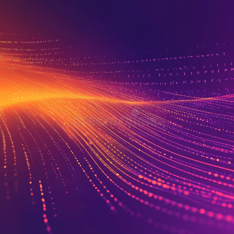 Vibrant Abstract Gradient Background Transitioning from Purple To ...