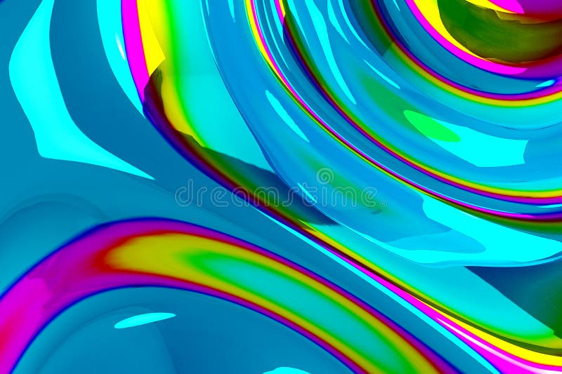 Vibrant Abstract Holographic Background Texture Overlay Stock ...