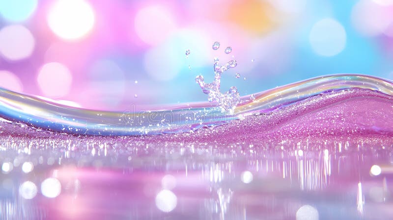 Water splash abstract art stock illustration. Illustration of showcases ...