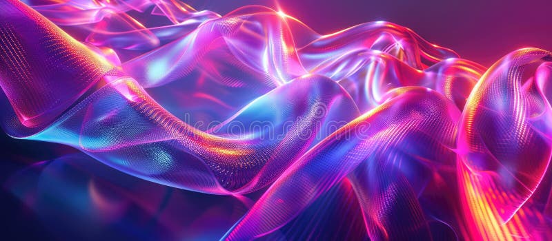 Vibrant Abstract Light Trails Showcase Dynamic Colors and Energy with ...