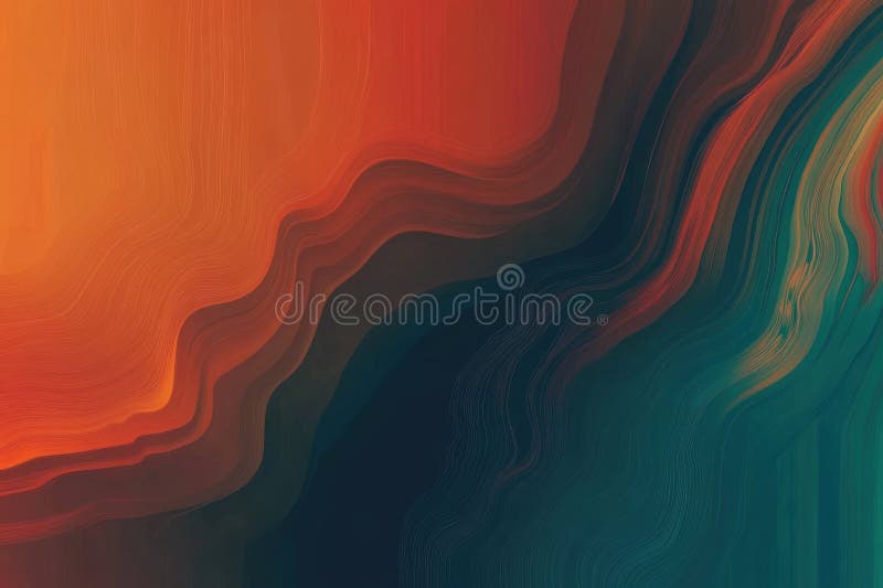Vibrant Abstract Minimalist Wave Design for Modern Decor and ...