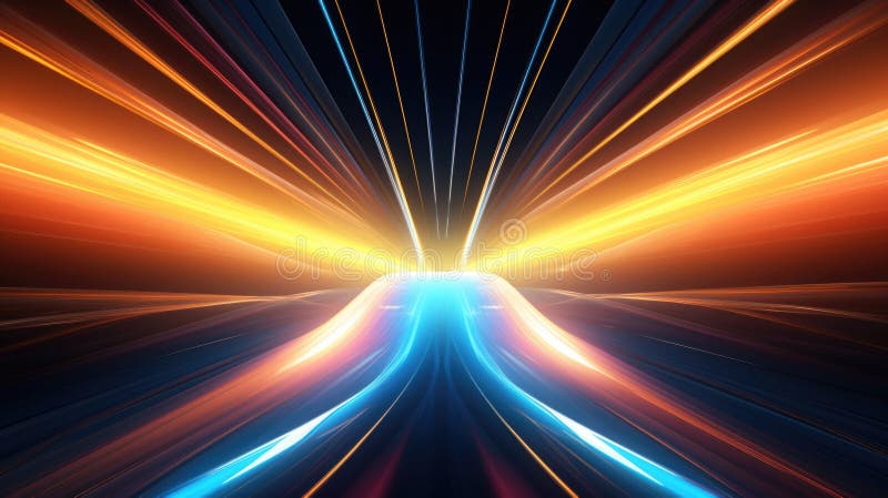 Vibrant and Abstract, this Neon Background Adds a Burst of Electrifying ...