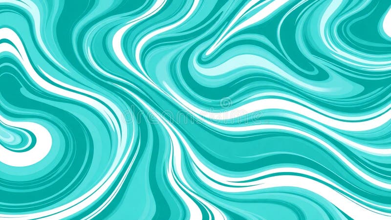 Energetic Liquid Wave Pattern Stock Illustration - Illustration of ...